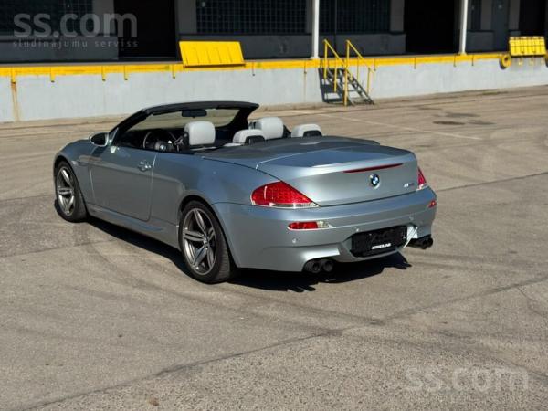 BMW M6 2007 in Riga, with an engine capacity of 5.00 L and mileage of 111 thousand km for 21490 €, photo 4 on AUTOMOTO.COM.LV