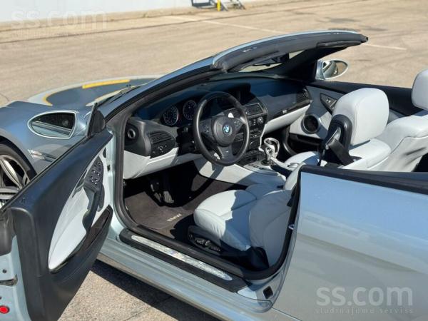 BMW M6 2007 in Riga, with an engine capacity of 5.00 L and mileage of 111 thousand km for 21490 €, photo 7 on AUTOMOTO.COM.LV