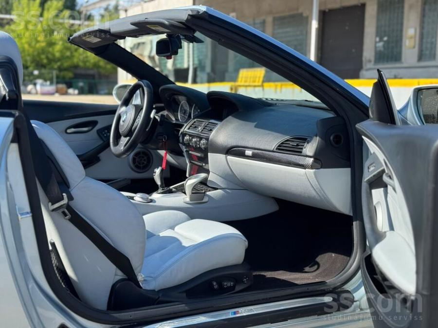 BMW M6 2007 in Riga, with an engine capacity of 5.00 L and mileage of 111 thousand km for 21490 €, photo 12 on AUTOMOTO.COM.LV