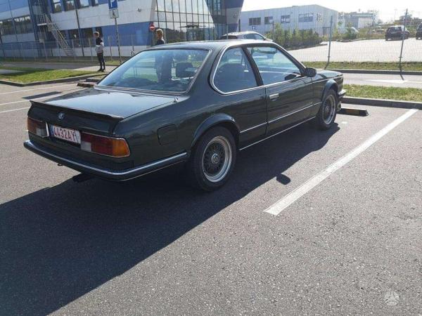 Green BMW M6 1984 in Vilnius, with an engine capacity of 3.50 L and mileage of 213 thousand km for 95000 €, photo 3 on AUTOMOTO.COM.LV