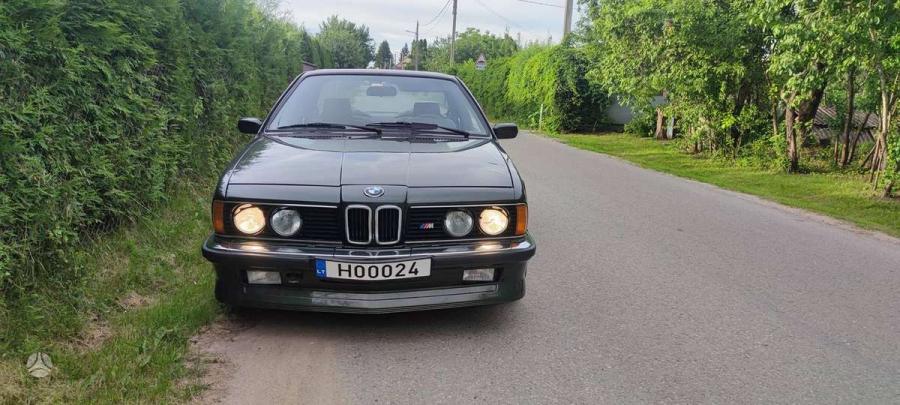 Green BMW M6 1984 in Vilnius, with an engine capacity of 3.50 L and mileage of 213 thousand km for 95000 €, photo 6 on AUTOMOTO.COM.LV