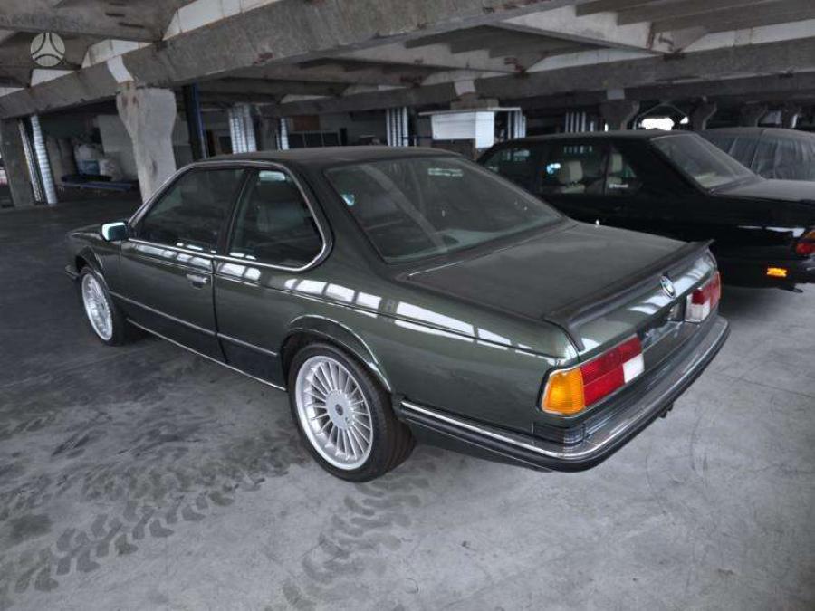 Green BMW M6 1984 in Vilnius, with an engine capacity of 3.50 L and mileage of 213 thousand km for 95000 €, photo 10 on AUTOMOTO.COM.LV