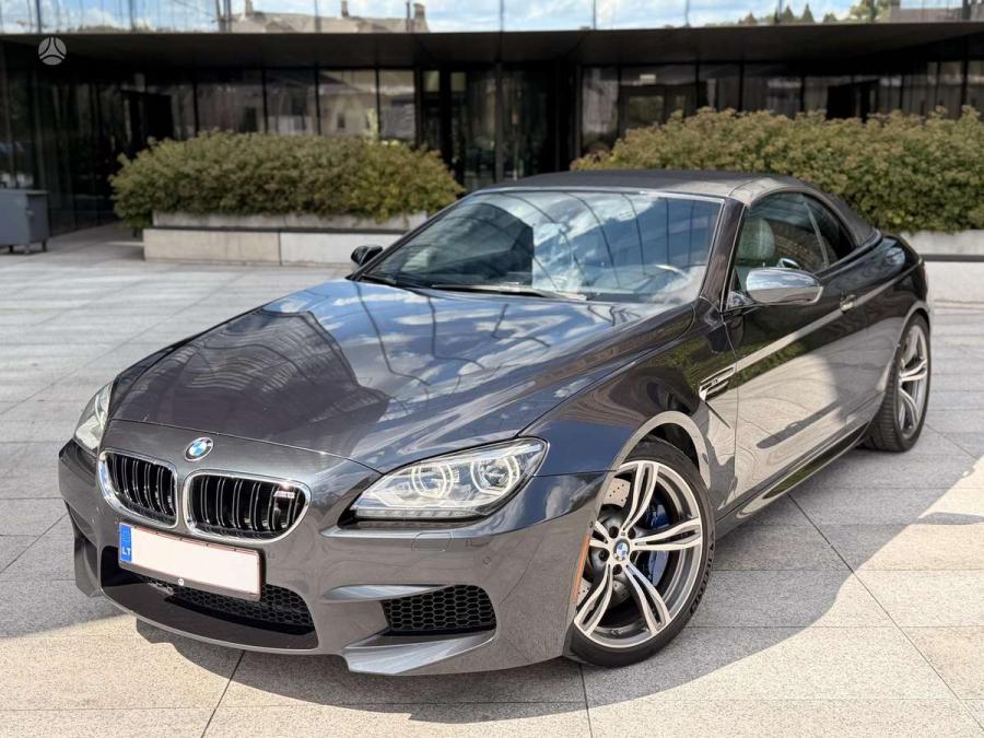 Grey BMW M6 2012 in Vilnius, with an engine capacity of 4.40 L and mileage of 108 thousand km for 24000 €, photo 1 on AUTOMOTO.COM.LV