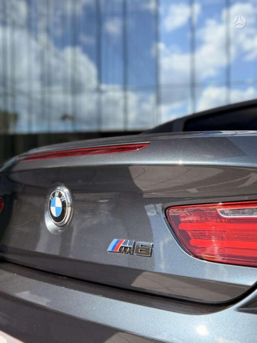 Grey BMW M6 2012 in Vilnius, with an engine capacity of 4.40 L and mileage of 108 thousand km for 24000 €, photo 8 on AUTOMOTO.COM.LV