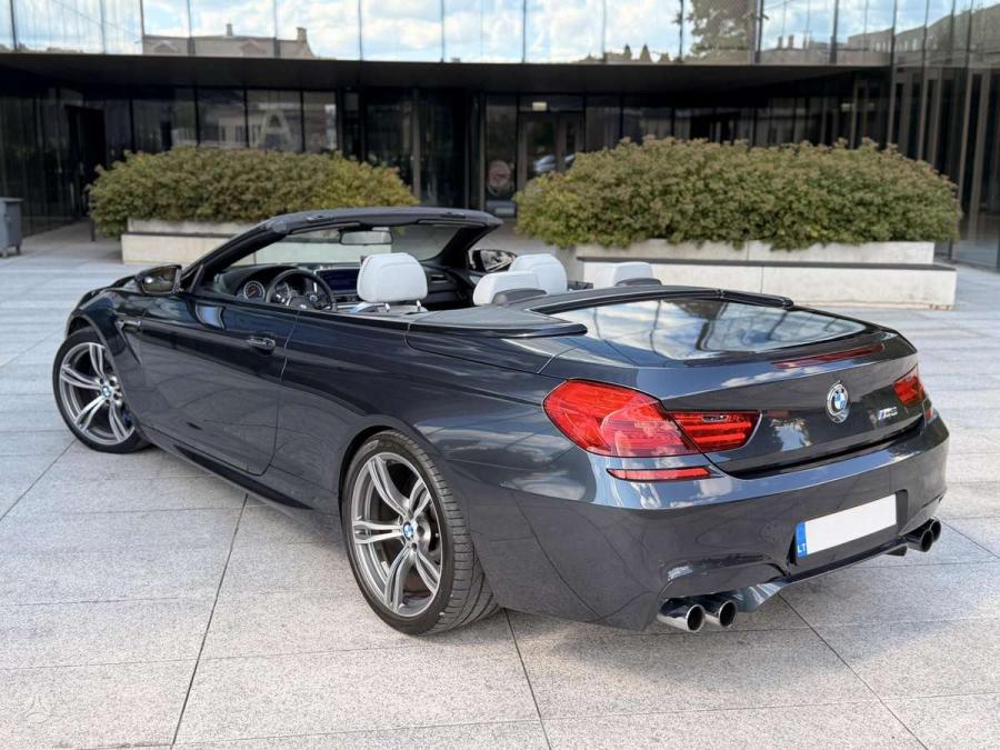 Grey BMW M6 2012 in Vilnius, with an engine capacity of 4.40 L and mileage of 108 thousand km for 24000 €, photo 11 on AUTOMOTO.COM.LV