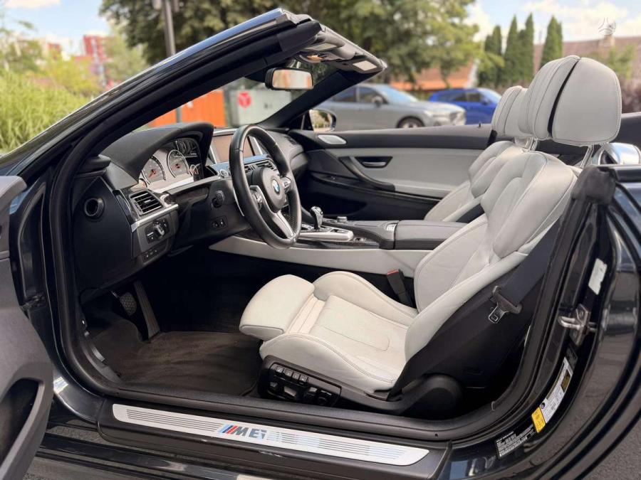 Grey BMW M6 2012 in Vilnius, with an engine capacity of 4.40 L and mileage of 108 thousand km for 24000 €, photo 15 on AUTOMOTO.COM.LV