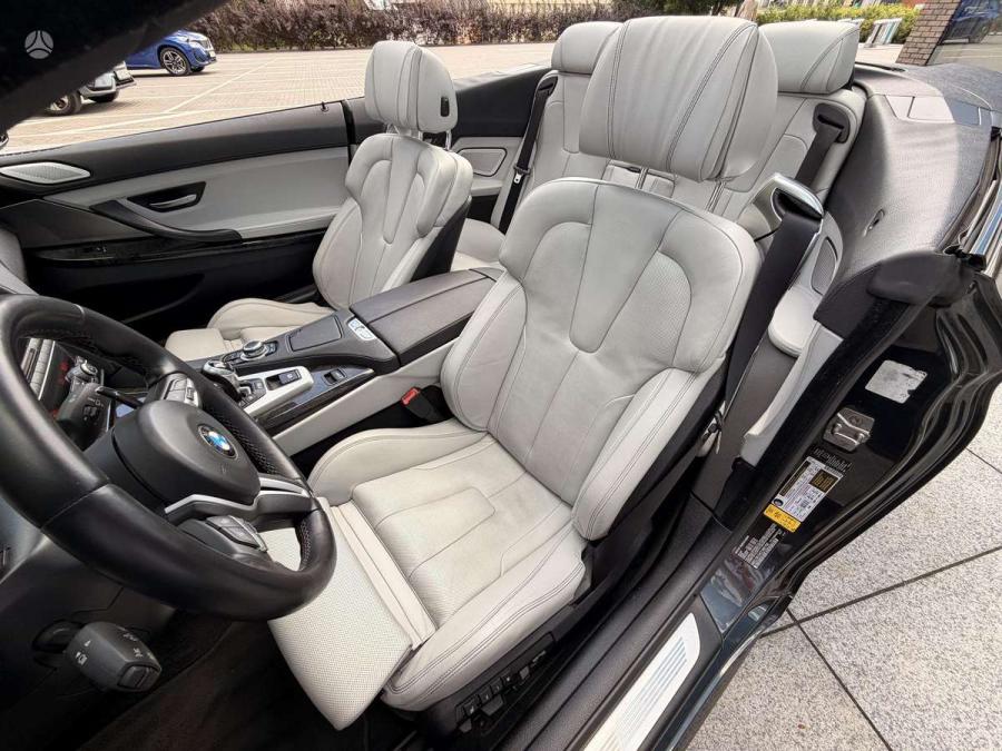 Grey BMW M6 2012 in Vilnius, with an engine capacity of 4.40 L and mileage of 108 thousand km for 24000 €, photo 16 on AUTOMOTO.COM.LV