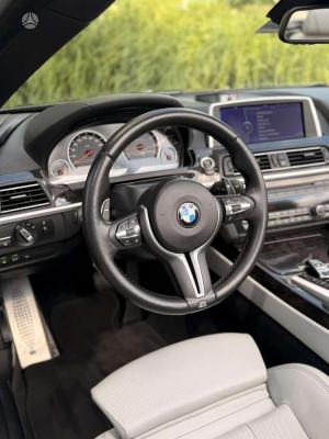 Grey BMW M6 2012 in Vilnius, with an engine capacity of 4.40 L and mileage of 108 thousand km for 24000 €, photo 19 on AUTOMOTO.COM.LV