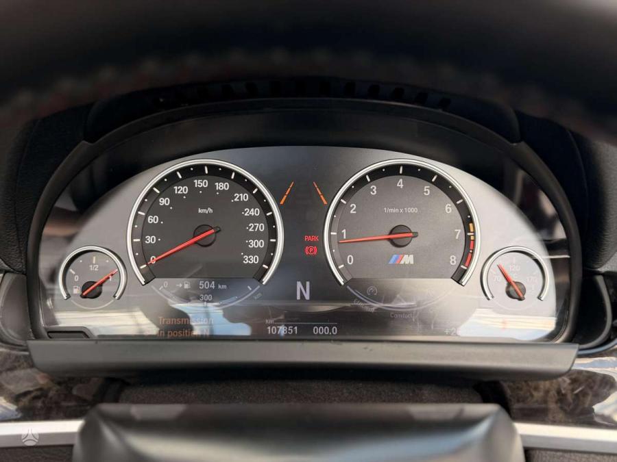 Grey BMW M6 2012 in Vilnius, with an engine capacity of 4.40 L and mileage of 108 thousand km for 24000 €, photo 24 on AUTOMOTO.COM.LV