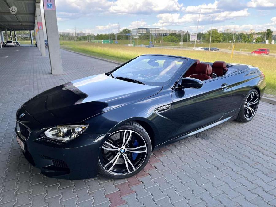 Grey BMW M6 2014 in Vilnius, with an engine capacity of 4.40 L and mileage of 110 thousand km for 28990 €, photo 3 on AUTOMOTO.COM.LV
