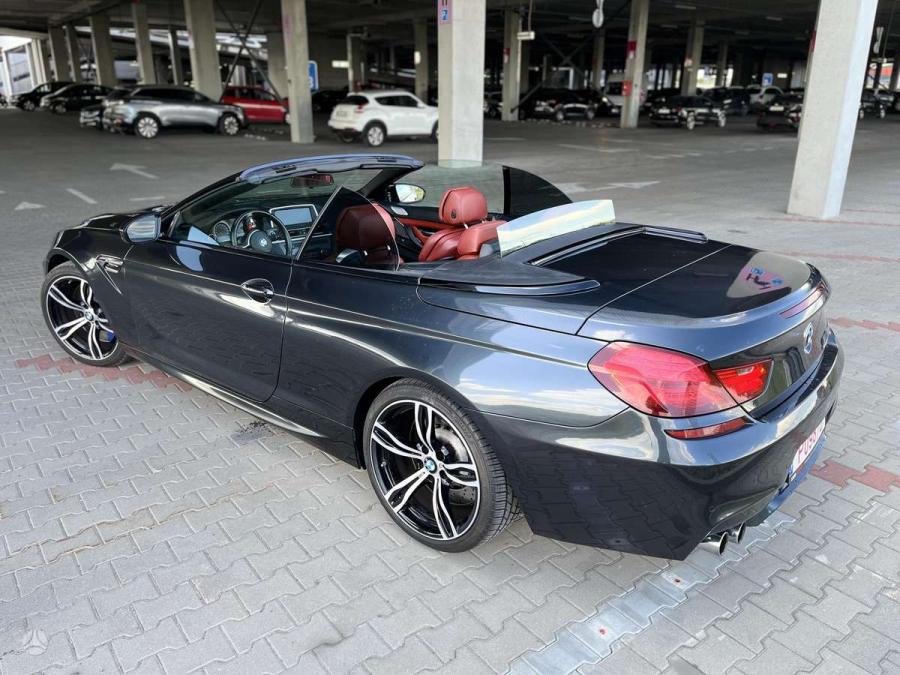 Grey BMW M6 2014 in Vilnius, with an engine capacity of 4.40 L and mileage of 110 thousand km for 28990 €, photo 4 on AUTOMOTO.COM.LV