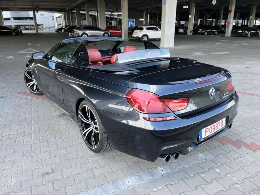Grey BMW M6 2014 in Vilnius, with an engine capacity of 4.40 L and mileage of 110 thousand km for 28990 €, photo 5 on AUTOMOTO.COM.LV