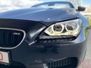 Grey BMW M6 2014 in Vilnius, with an engine capacity of 4.40 L and mileage of 110 thousand km for 28990 €, photo 14 on AUTOMOTO.COM.LV