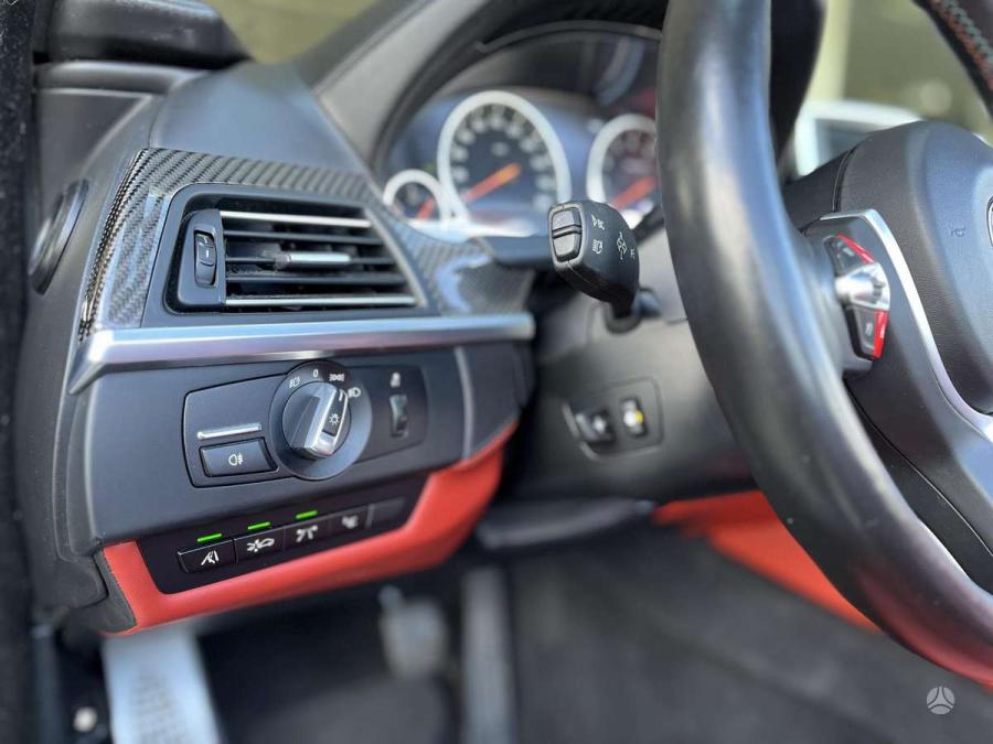 Grey BMW M6 2014 in Vilnius, with an engine capacity of 4.40 L and mileage of 110 thousand km for 28990 €, photo 18 on AUTOMOTO.COM.LV