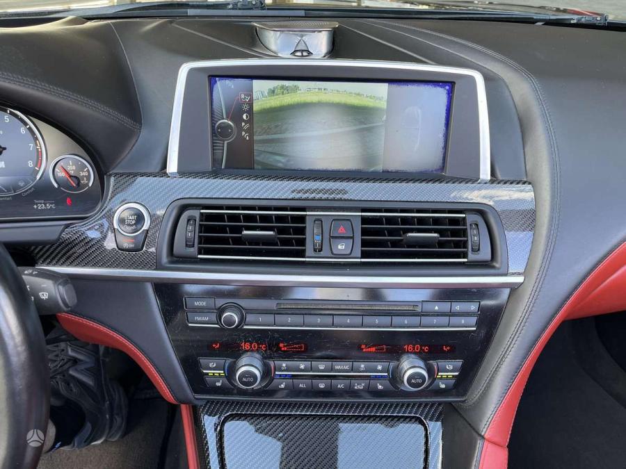 Grey BMW M6 2014 in Vilnius, with an engine capacity of 4.40 L and mileage of 110 thousand km for 28990 €, photo 27 on AUTOMOTO.COM.LV