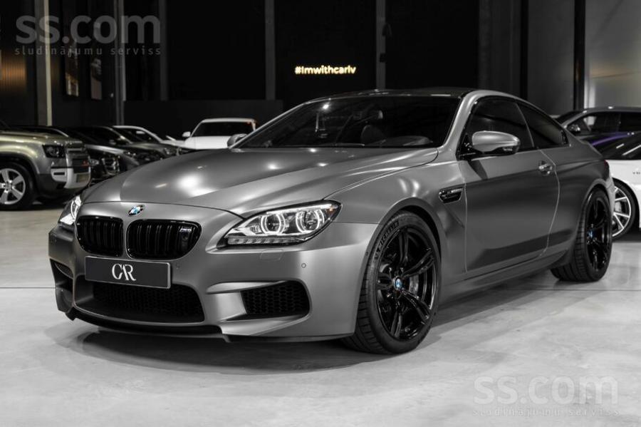 Pelēks BMW M6 2012 Rīga, ar dzinēja tilpumu 4.40 L un nobraukumu 88 tūkst. km par 38000 €, foto 1 vietnē AUTOMOTO.COM.LV