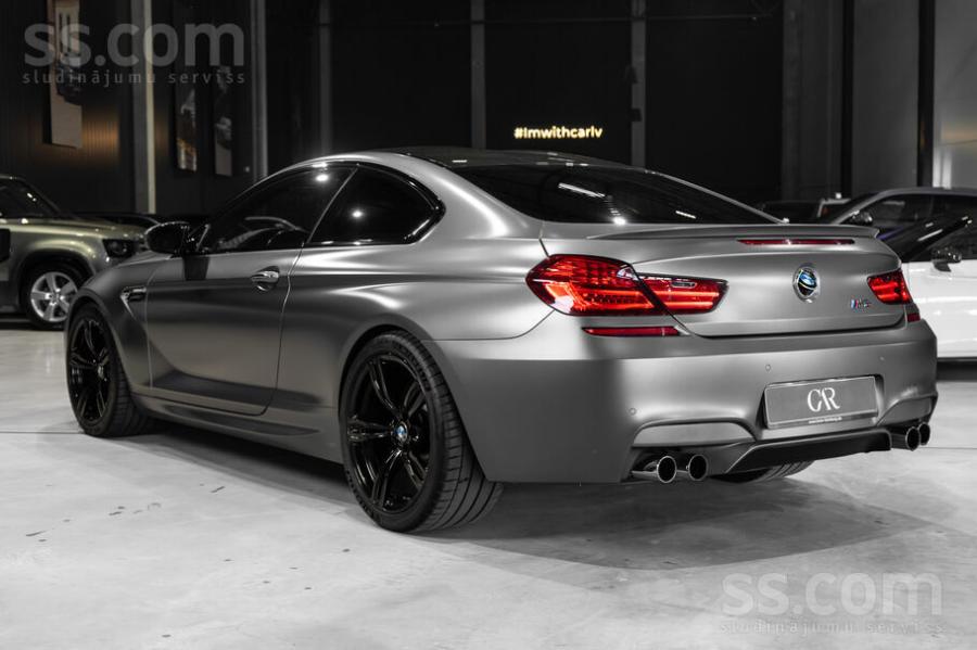 Pelēks BMW M6 2012 Rīga, ar dzinēja tilpumu 4.40 L un nobraukumu 88 tūkst. km par 38000 €, foto 7 vietnē AUTOMOTO.COM.LV