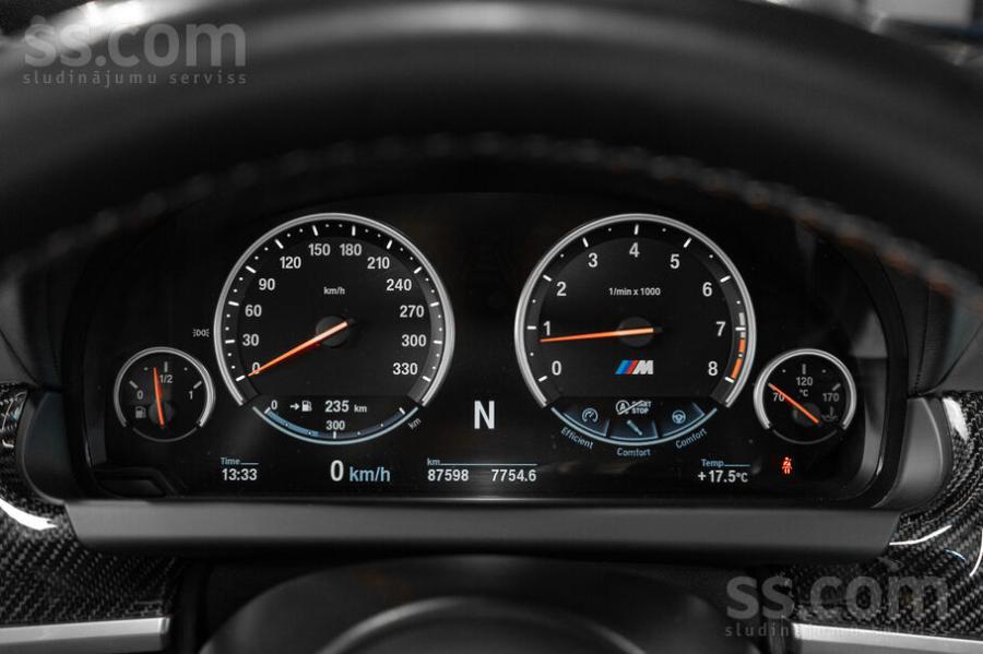 Pelēks BMW M6 2012 Rīga, ar dzinēja tilpumu 4.40 L un nobraukumu 88 tūkst. km par 38000 €, foto 20 vietnē AUTOMOTO.COM.LV