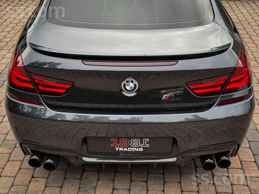 Grey BMW M6 2012 in Riga, with an engine capacity of 4.40 L and mileage of 144 thousand km for 24800 €, photo 5 on AUTOMOTO.COM.LV