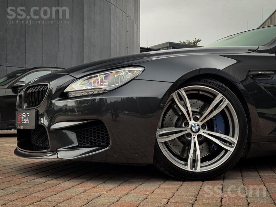 Grey BMW M6 2012 in Riga, with an engine capacity of 4.40 L and mileage of 144 thousand km for 24800 €, photo 6 on AUTOMOTO.COM.LV