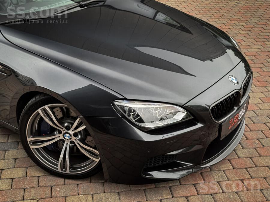 Grey BMW M6 2012 in Riga, with an engine capacity of 4.40 L and mileage of 144 thousand km for 24800 €, photo 20 on AUTOMOTO.COM.LV