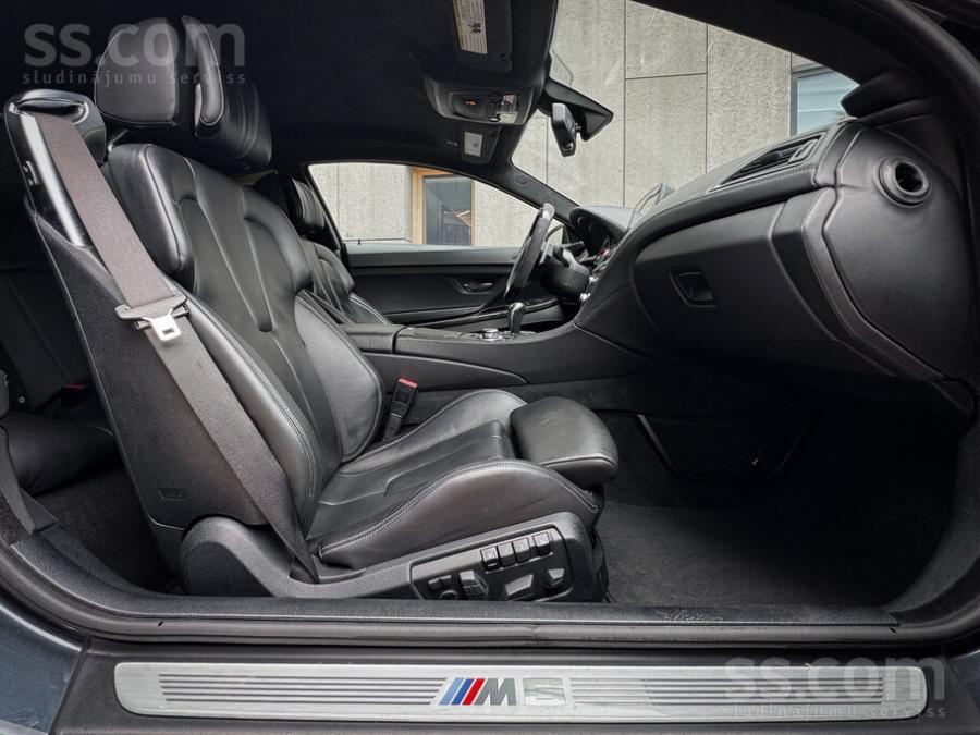Grey BMW M6 2012 in Riga, with an engine capacity of 4.40 L and mileage of 144 thousand km for 24800 €, photo 29 on AUTOMOTO.COM.LV