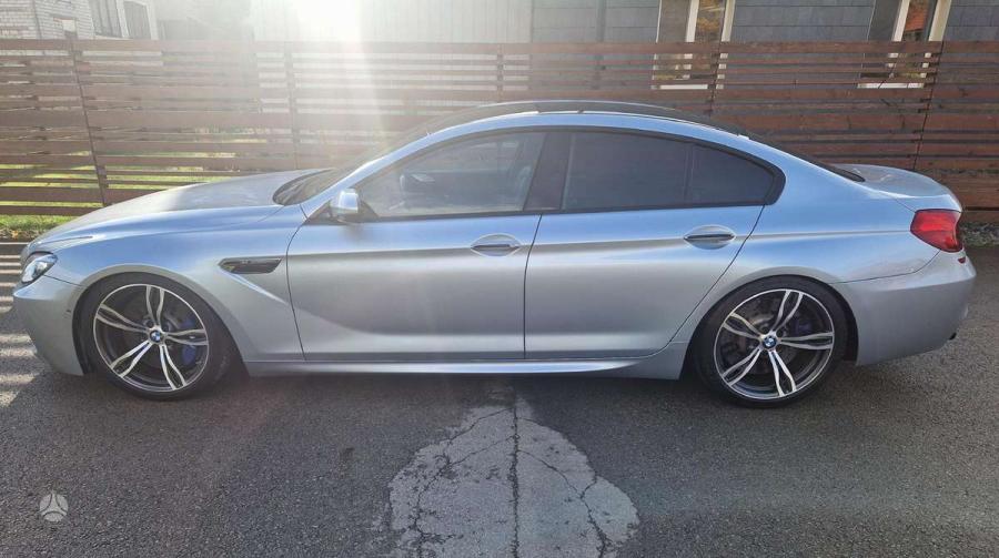 Grey BMW M6 2014 in Telschi, with an engine capacity of 0.00 L and mileage of 72 thousand km for 29700 €, photo 3 on AUTOMOTO.COM.LV