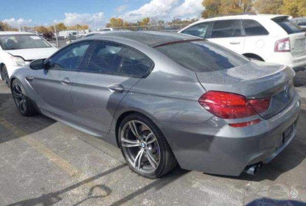Grey BMW M6 2015 in Kaunas, with an engine capacity of 4.40 L and mileage of 102 thousand km for 15999 €, photo 3 on AUTOMOTO.COM.LV