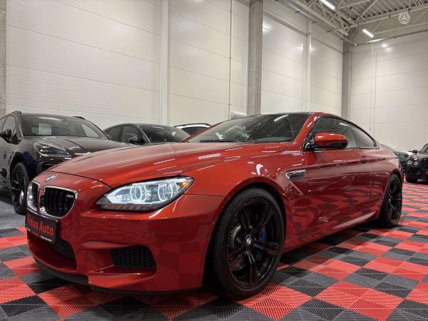 Sarkans BMW M6 2014 Viļņa, ar dzinēja tilpumu 4.40 L un nobraukumu 108 tūkst. km par 29999 €, foto 1 vietnē AUTOMOTO.COM.LV
