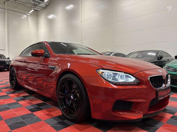Sarkans BMW M6 2014 Viļņa, ar dzinēja tilpumu 4.40 L un nobraukumu 108 tūkst. km par 29999 €, foto 4 vietnē AUTOMOTO.COM.LV