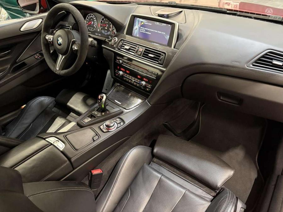 Sarkans BMW M6 2014 Viļņa, ar dzinēja tilpumu 4.40 L un nobraukumu 108 tūkst. km par 29999 €, foto 18 vietnē AUTOMOTO.COM.LV