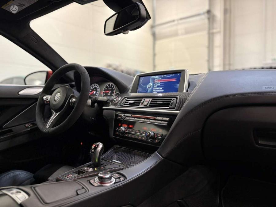 Sarkans BMW M6 2014 Viļņa, ar dzinēja tilpumu 4.40 L un nobraukumu 108 tūkst. km par 29999 €, foto 20 vietnē AUTOMOTO.COM.LV