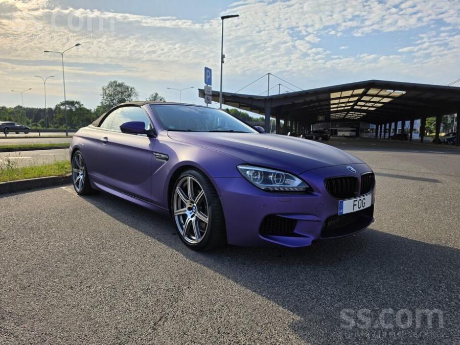 Violet BMW M6 2014 in Riga, with an engine capacity of 4.40 L and mileage of 70 thousand km for 31500 €, photo 3 on AUTOMOTO.COM.LV