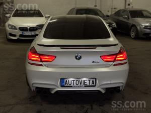 White BMW M6 2017 in Riga, with an engine capacity of 4.40 L and mileage of 136 thousand km for 38990 €, photo 5 on AUTOMOTO.COM.LV