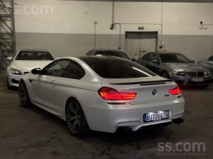 White BMW M6 2017 in Riga, with an engine capacity of 4.40 L and mileage of 136 thousand km for 38990 €, photo 8 on AUTOMOTO.COM.LV