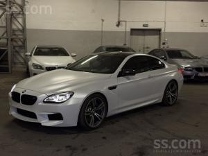 White BMW M6 2017 in Riga, with an engine capacity of 4.40 L and mileage of 136 thousand km for 38990 €, photo 9 on AUTOMOTO.COM.LV