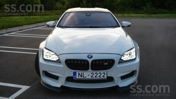 Balts BMW M6 2014 Daugavpils, ar dzinēja tilpumu 4.40 L un nobraukumu 86 tūkst. km par 49000 €, foto 1 vietnē AUTOMOTO.COM.LV