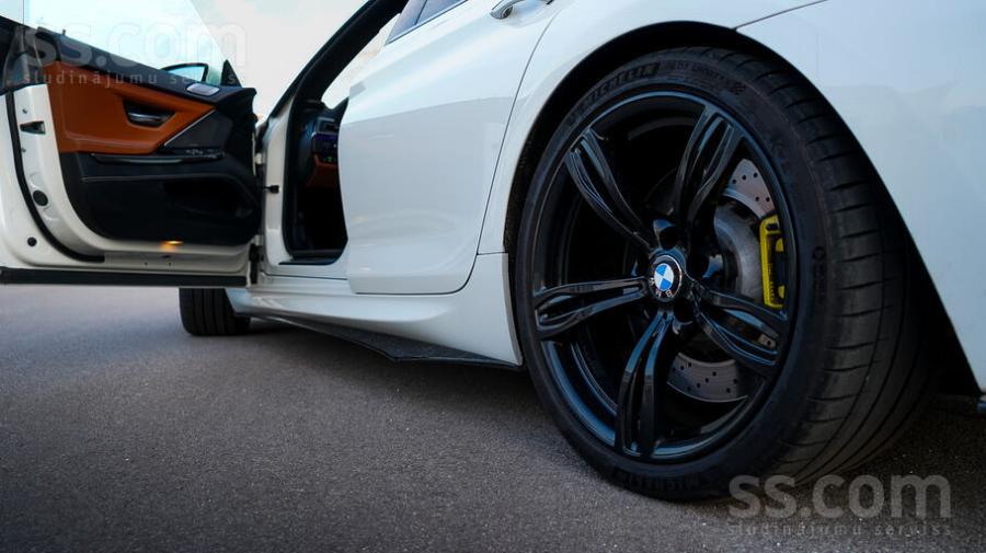 Balts BMW M6 2014 Daugavpils, ar dzinēja tilpumu 4.40 L un nobraukumu 86 tūkst. km par 49000 €, foto 5 vietnē AUTOMOTO.COM.LV