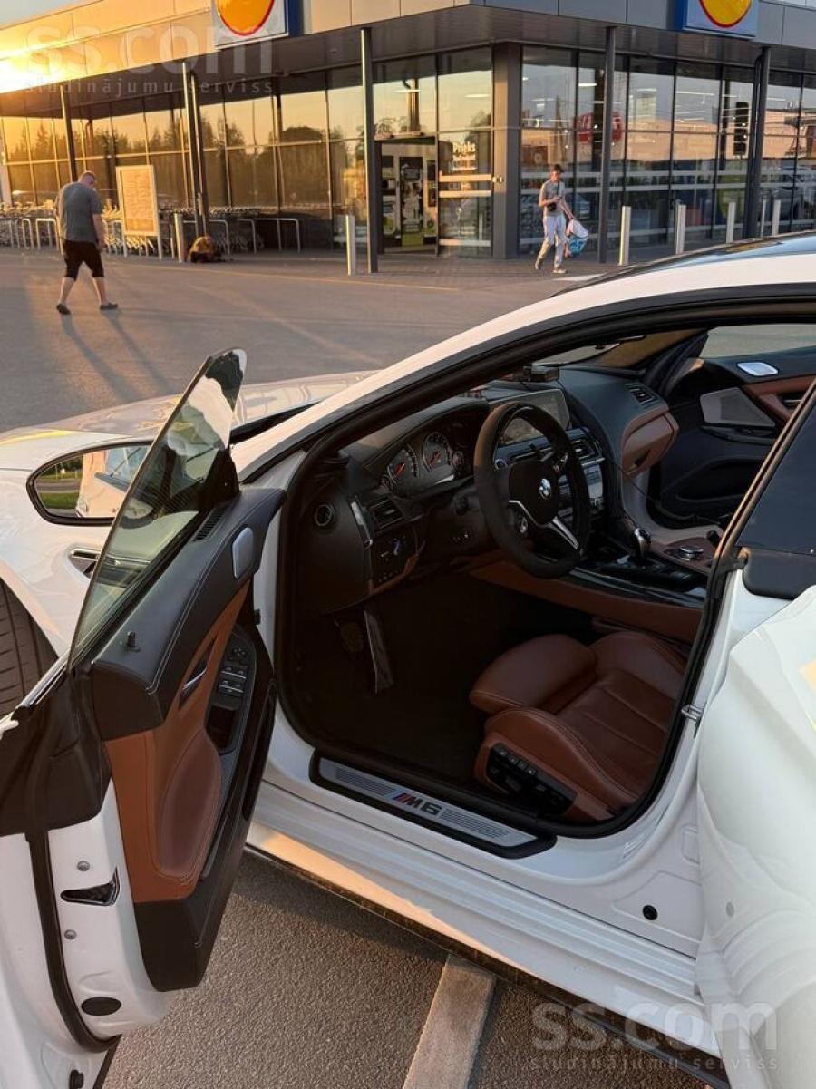 Balts BMW M6 2014 Daugavpils, ar dzinēja tilpumu 4.40 L un nobraukumu 86 tūkst. km par 49000 €, foto 20 vietnē AUTOMOTO.COM.LV