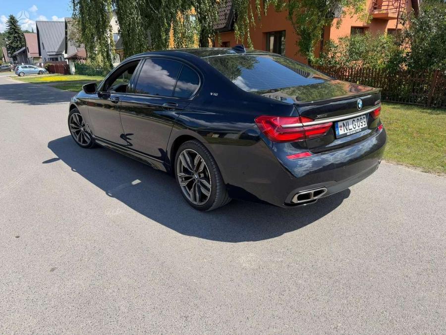 Синий БМВ m760 2019 в Каунас, объемом двигателя 6.59 л и пробегом 160 тыс. км за 43500 €, фото 7 на AUTOMOTO.COM.LV