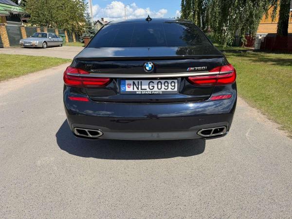 Синий БМВ m760 2019 в Каунас, объемом двигателя 6.59 л и пробегом 160 тыс. км за 43500 €, фото 7 на AUTOMOTO.COM.LV