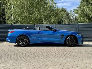 Blue BMW M8 2019 in Kaunas, with an engine capacity of 4.40 L and mileage of 104 thousand km for 61999 €, photo 6 on AUTOMOTO.COM.LV
