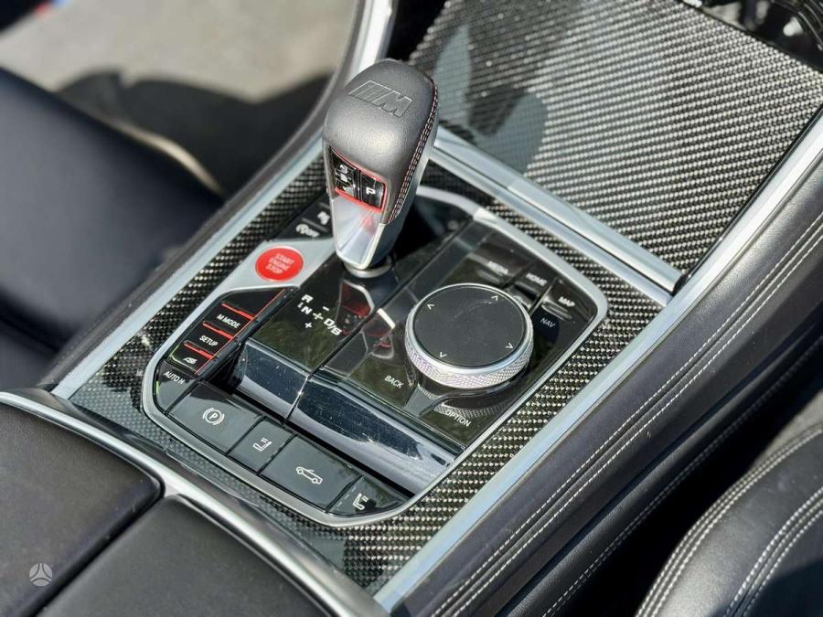 Blue BMW M8 2019 in Kaunas, with an engine capacity of 4.40 L and mileage of 104 thousand km for 61999 €, photo 11 on AUTOMOTO.COM.LV