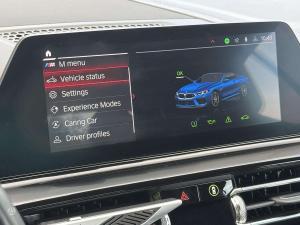 Blue BMW M8 2019 in Kaunas, with an engine capacity of 4.40 L and mileage of 104 thousand km for 61999 €, photo 12 on AUTOMOTO.COM.LV