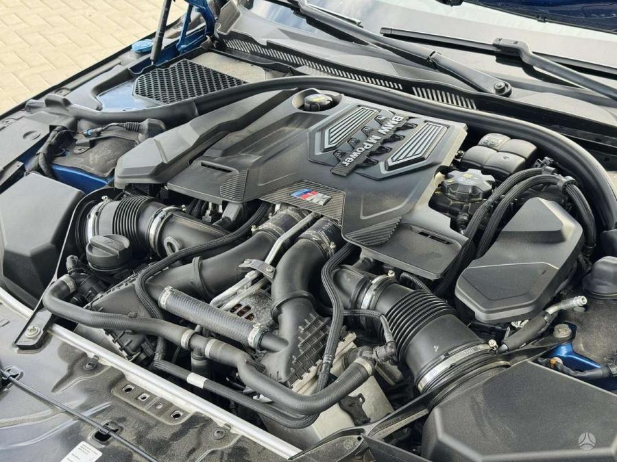 Blue BMW M8 2019 in Kaunas, with an engine capacity of 4.40 L and mileage of 104 thousand km for 61999 €, photo 14 on AUTOMOTO.COM.LV