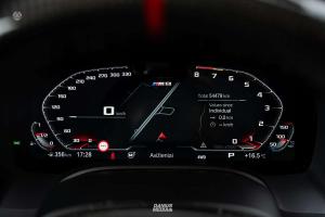 Blue BMW M8 2020 in Vilnius, with an engine capacity of 4.40 L and mileage of 54 thousand km for 71500 €, photo 23 on AUTOMOTO.COM.LV