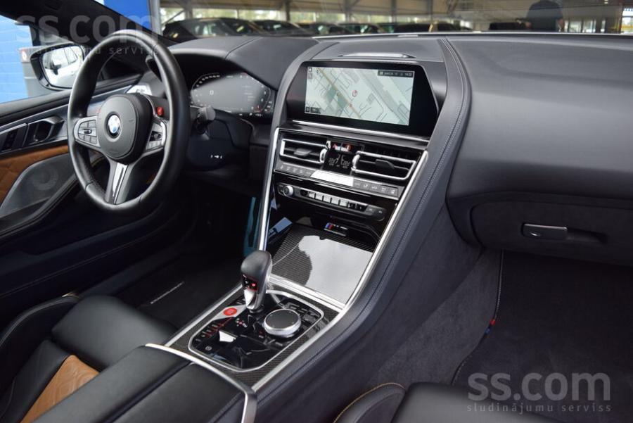 Pelēks BMW M8 2020 Rīga, ar dzinēja tilpumu 4.40 L un nobraukumu 40 tūkst. km par 79500 €, foto 5 vietnē AUTOMOTO.COM.LV