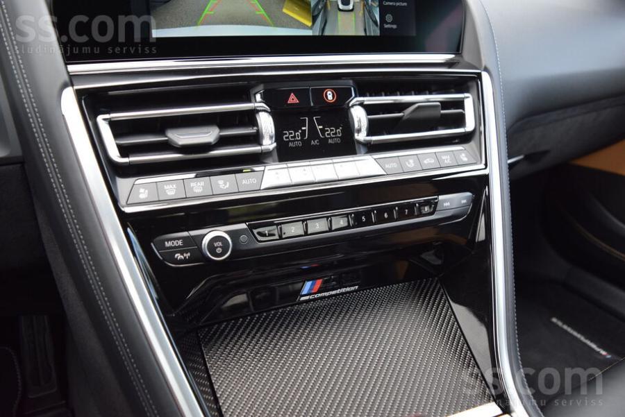 Pelēks BMW M8 2020 Rīga, ar dzinēja tilpumu 4.40 L un nobraukumu 40 tūkst. km par 79500 €, foto 7 vietnē AUTOMOTO.COM.LV