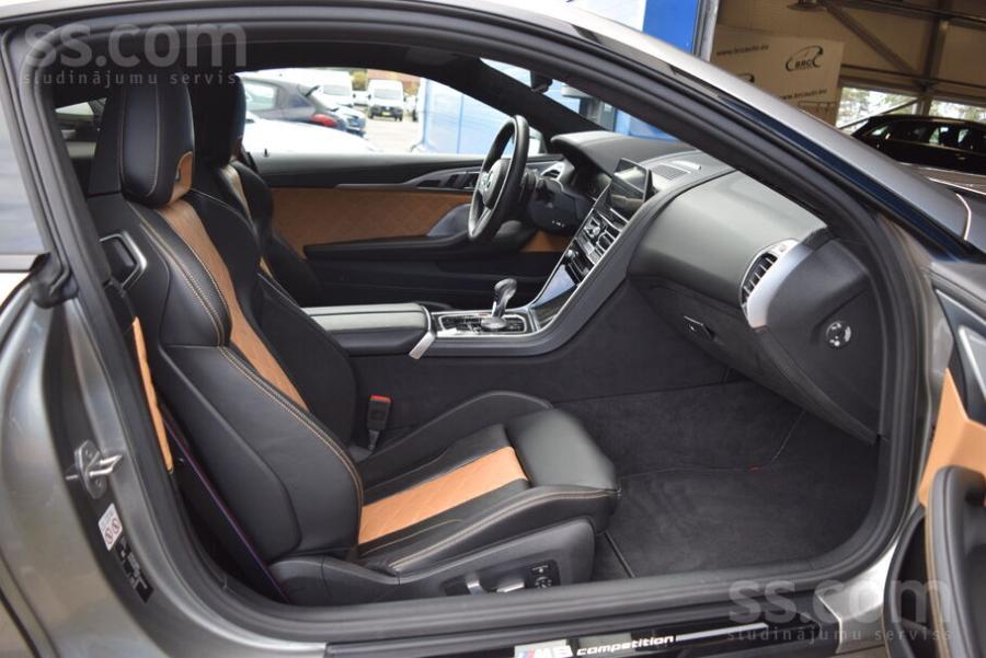 Pelēks BMW M8 2020 Rīga, ar dzinēja tilpumu 4.40 L un nobraukumu 40 tūkst. km par 79500 €, foto 16 vietnē AUTOMOTO.COM.LV