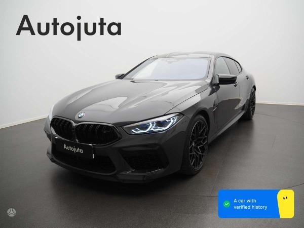 Grey BMW M8 2021 in Kaunas, with an engine capacity of 4.40 L and mileage of 43 thousand km for 84900 €, photo 1 on AUTOMOTO.COM.LV